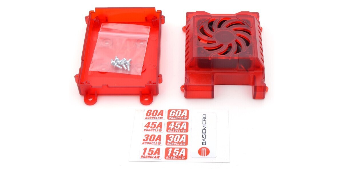 Pololu - Case with Fan for RoboClaw 2x15A, 2x30A, and 2x45A