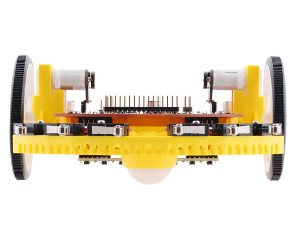 Pololu - 8-Channel QTRX Sensor Array for Romi/TI-RSLK MAX (Through-Hole ...