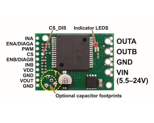 Pololu - VNH5019 Motor Driver Carrier