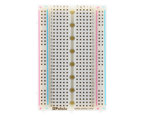 Pololu 400-Point Breadboard with Mounting Holes | Buy in Australia ...