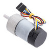 Pololu - 19:1 Metal Gearmotor 37Dx68L mm 12V with 64 CPR Encoder ...