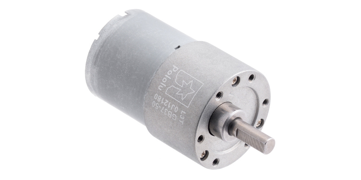 Pololu - 50:1 Metal Gearmotor 37Dx54L mm 12V (Helical Pinion)