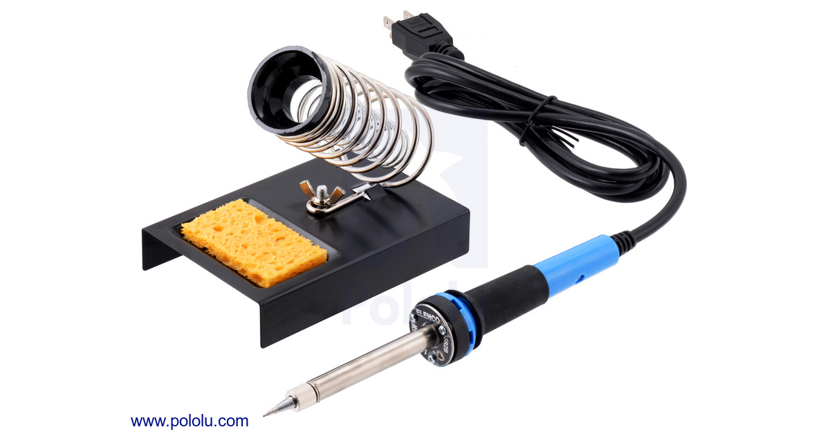 Pololu - 25W Soldering Iron with Deluxe Stand