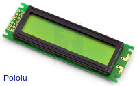 Pololu - 16x2 Character LCD (Parallel Interface)