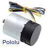 Pololu - 24V Motor with 64 CPR Encoder for 37D mm Metal Gearmotors (No ...
