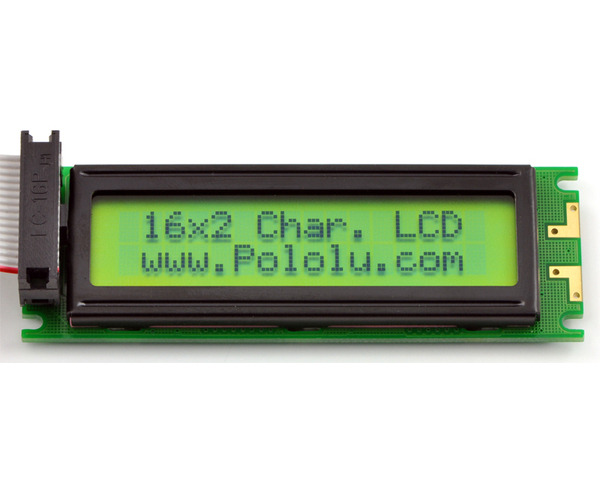 Pololu - 16×2 Character LCD (Parallel Interface)