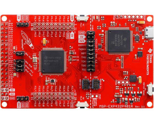 Pololu - MSP432 LaunchPad Assembled with Headers for TI-RSLK MAX