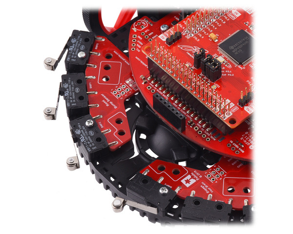 Pololu - 3-Channel Wide FOV Time-of-Flight Distance Sensor for TI-RSLK ...