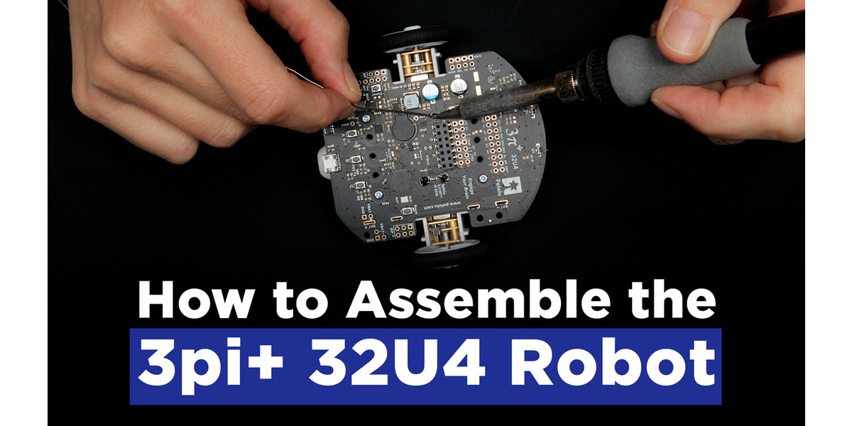 Pololu - Video: How to Assemble the 3pi+