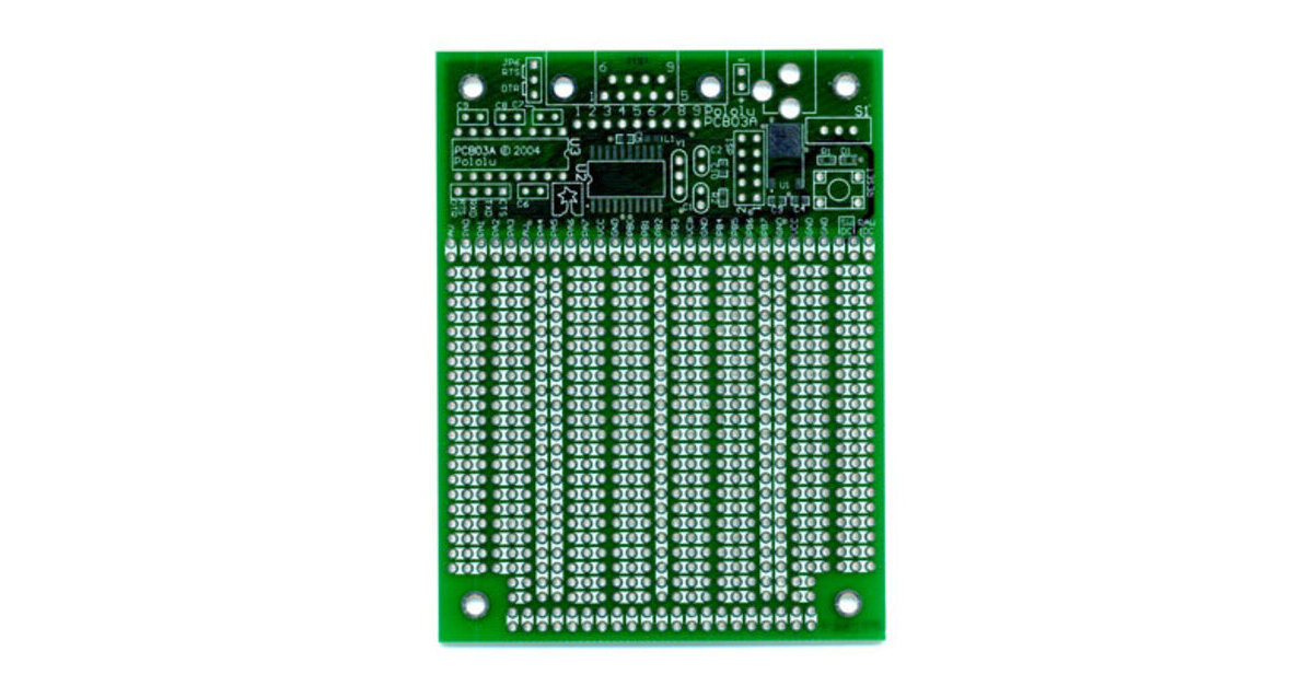 Pololu - Atmel ATTINY26 Prototyping PCB (Bare Board)