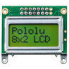 Pololu - 8x2 Character LCD - Silver Bezel (Parallel Interface)