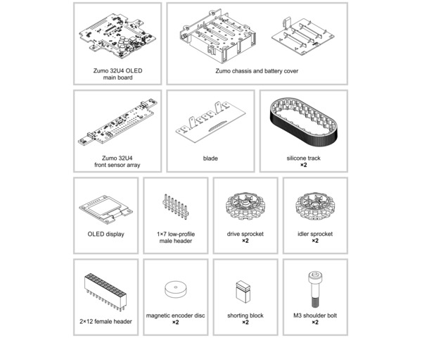 Pololu Zumo 32U4 Robot User’s Guide