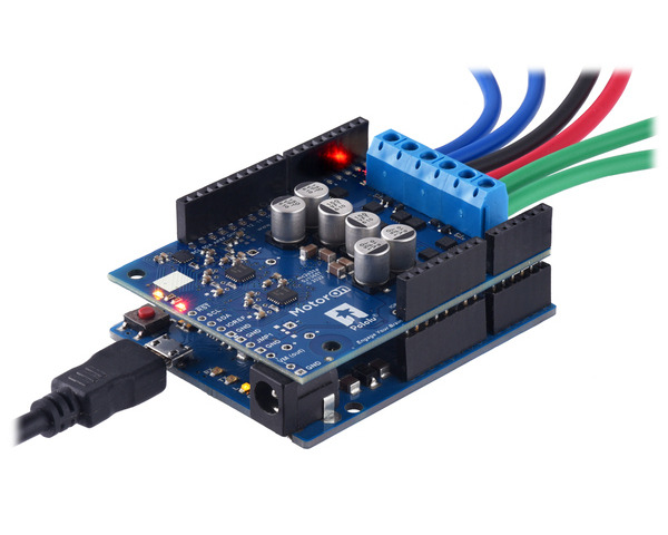 Motoron M2S18v18 Dual High-Power Motor Controller Shield for Arduino ...