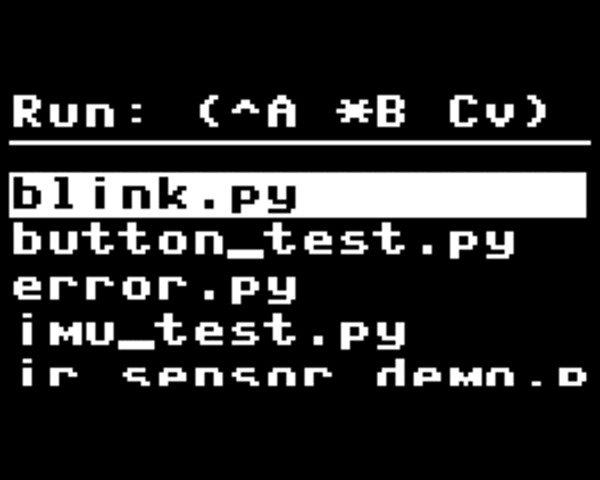 Pololu - 4. Using the preloaded example programs
