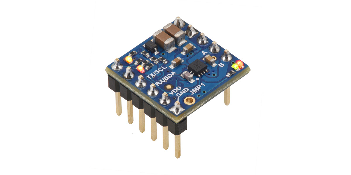 Pololu - Motoron M1U550 Single Serial Motor Controller (Header Pins ...
