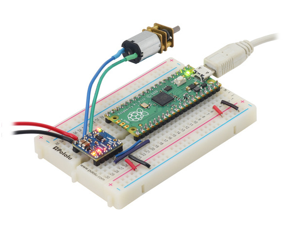 Pololu - Motoron M1U550 Single Serial Motor Controller (Header Pins ...