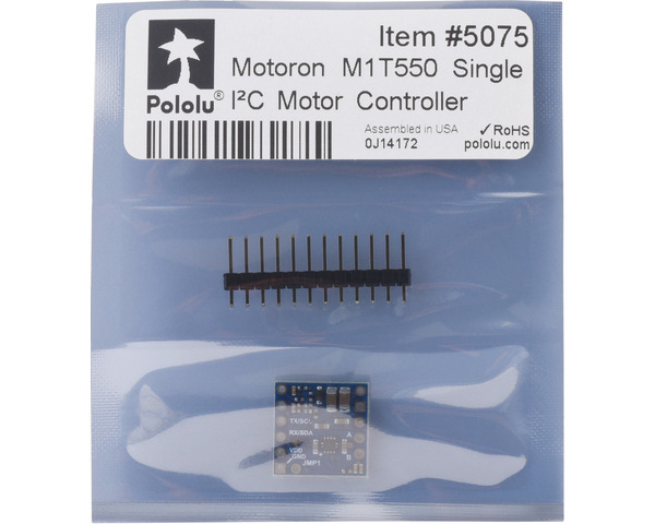 Pololu - Motoron M1T550 Single I²C Motor Controller