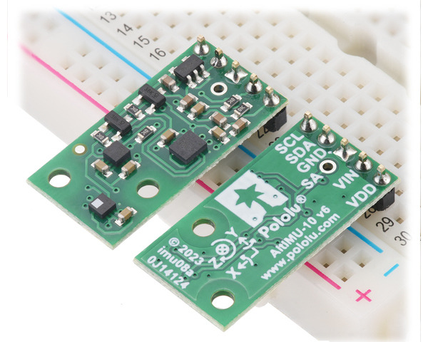 Pololu - AltIMU-10 v6 Gyro, Accelerometer, Compass, and Altimeter ...