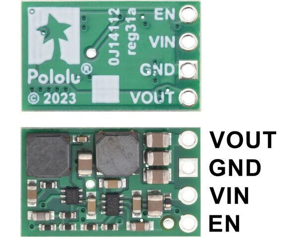 Pololu - 9V Step-Up/Step-Down Voltage Regulator S8V9F9
