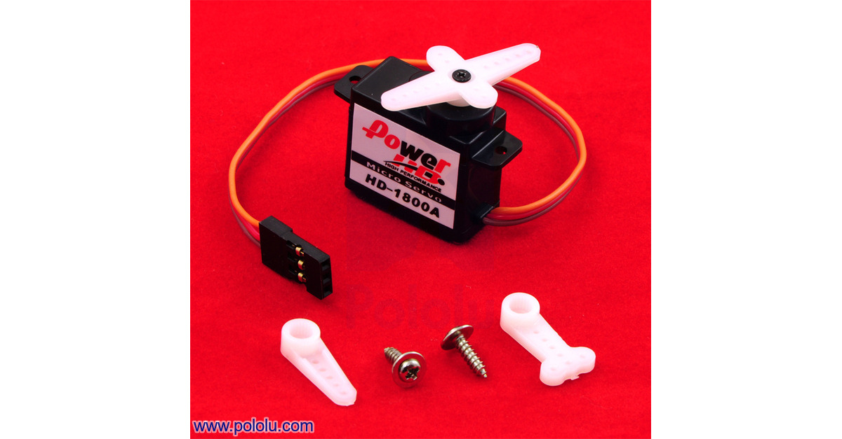 Pololu - Power HD Micro Servo HD-1800A