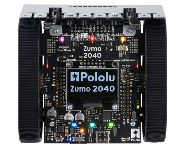 Pololu - Zumo 2040 Robot (Assembled with 75:1 HP Motors)