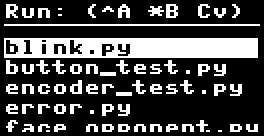 Pololu - 4. Using the preloaded example programs