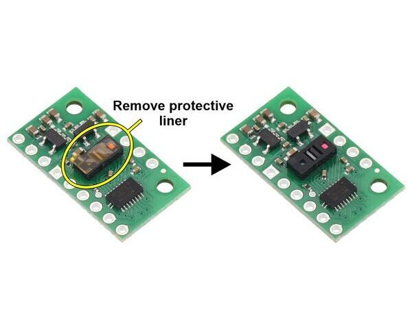 VL53L8CX Time-of-Flight 8×8-Zone Distance Sensor Carrier with Voltage ...
