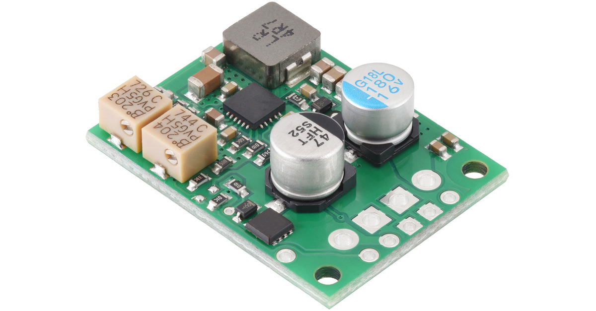 Pololu - 4.2-15V, 3.3A Fine-Adjust Step-Down Voltage Regulator w ...