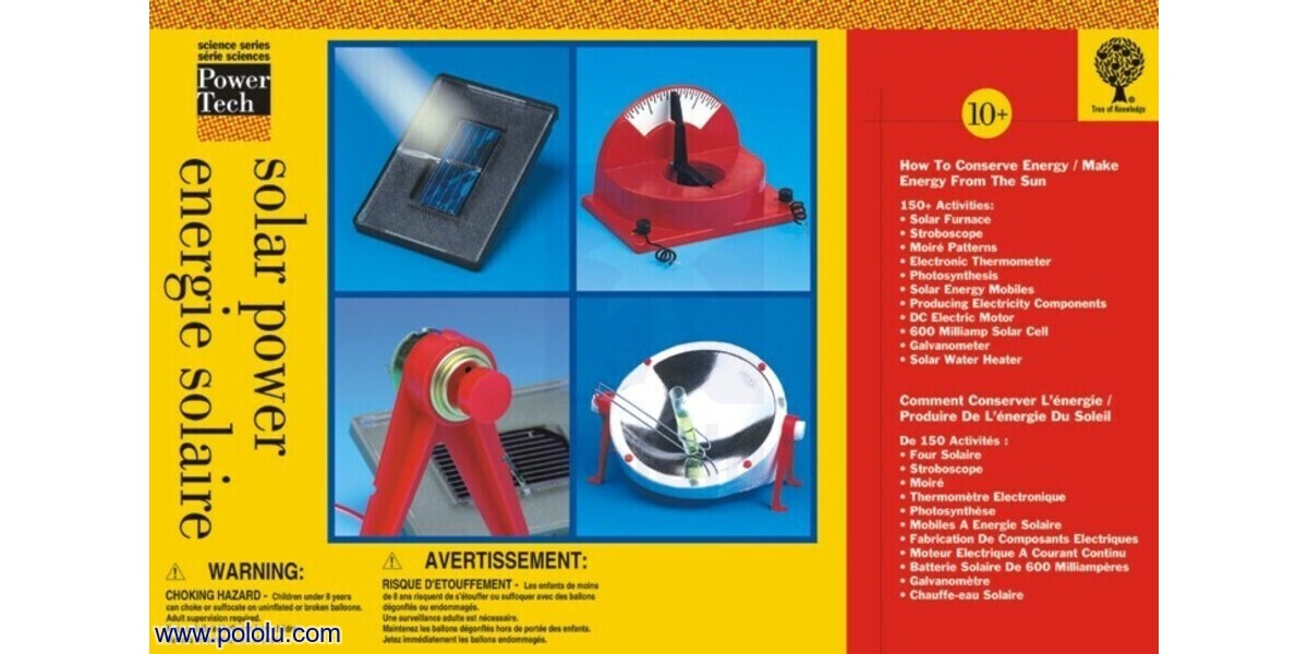 Pololu - Solar Power EDU-8405