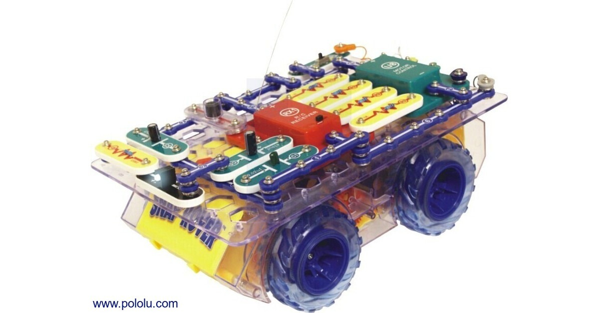 Pololu - RC Snap Circuits Rover