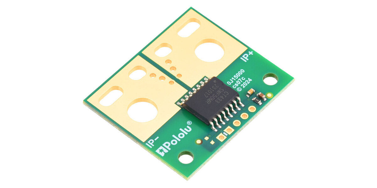 Pololu - CT433-HSWF50MR TMR Current Sensor Large Carrier -50A to +50A, 3.3V