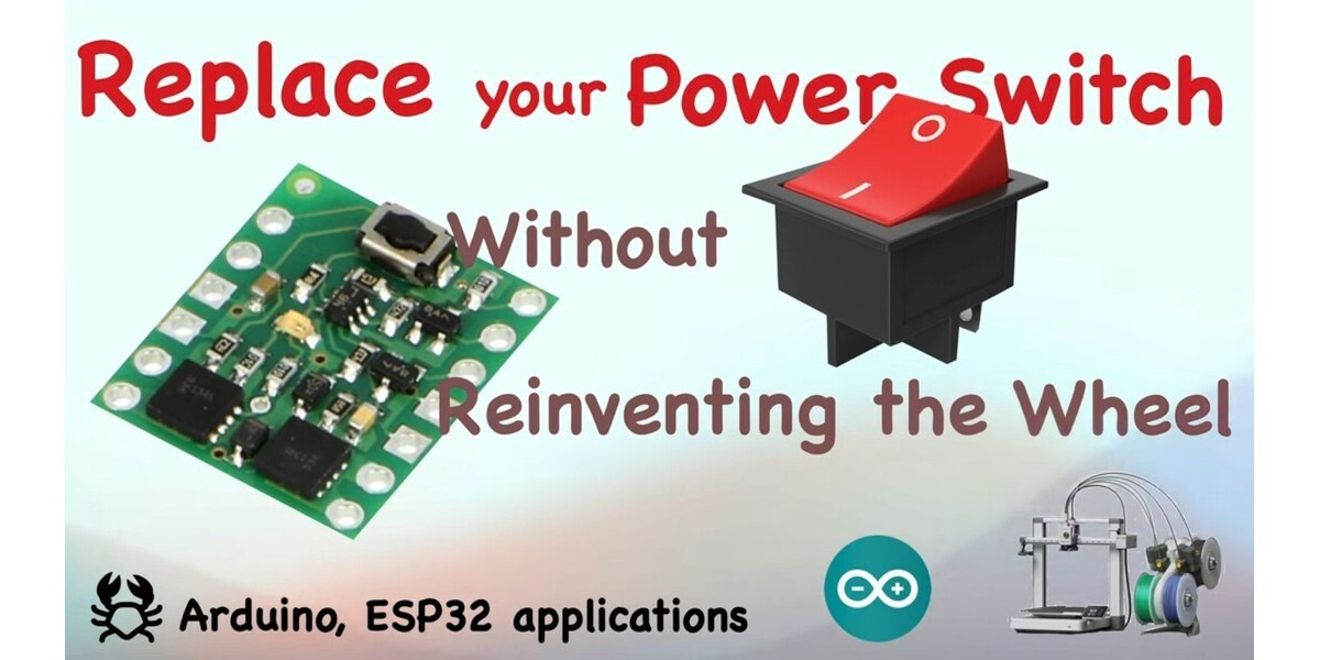 Pololu - Customer video: Replace your POWER SWITCH on your Arduino or ...