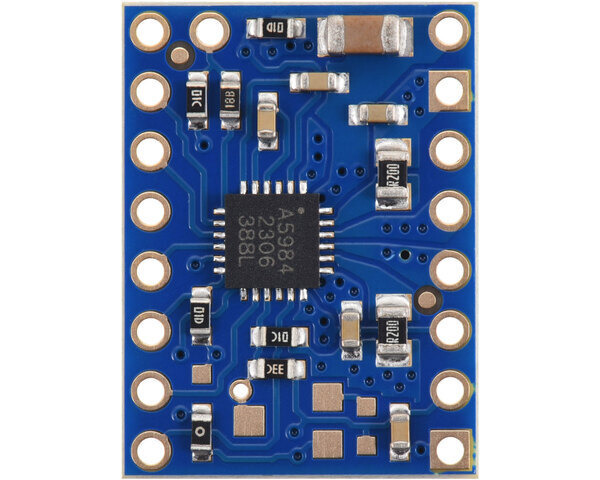 A5984 Stepper Motor Driver Carrier, Fixed 1A@5V / 660mA@3.3V, Blue ...