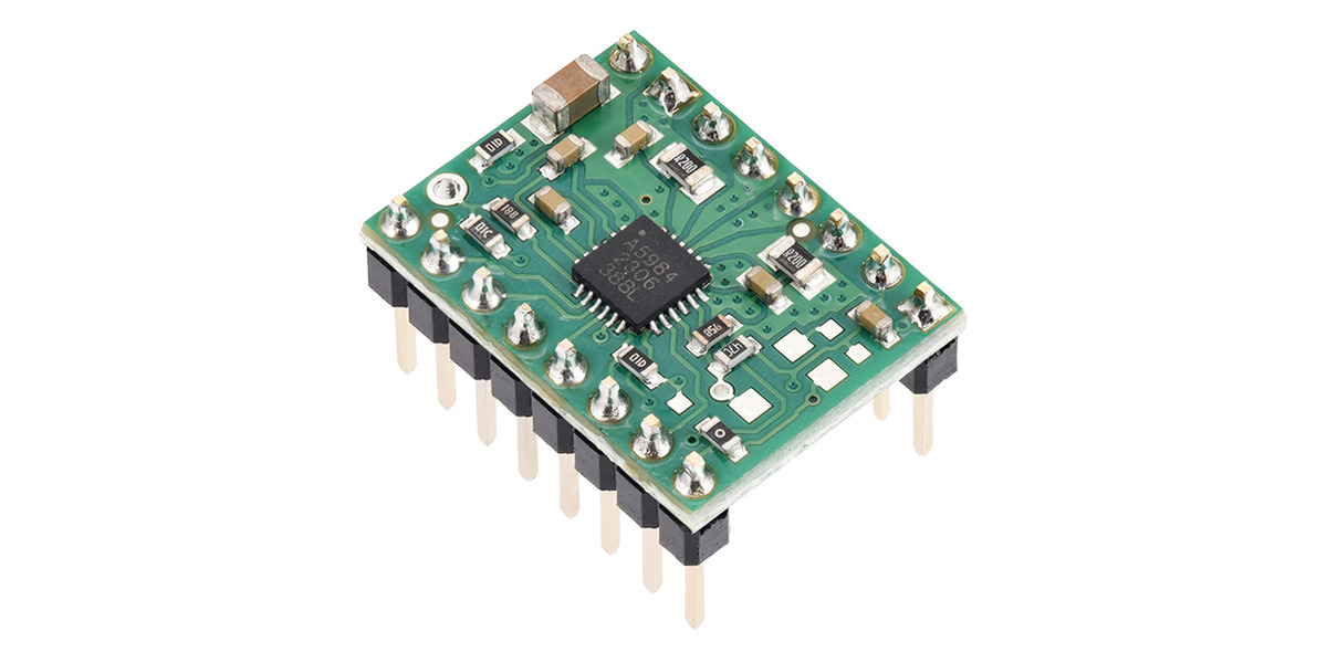 Pololu - A5984 Stepper Motor Driver Carrier, Fixed 750mA@5V / 500mA@3 ...