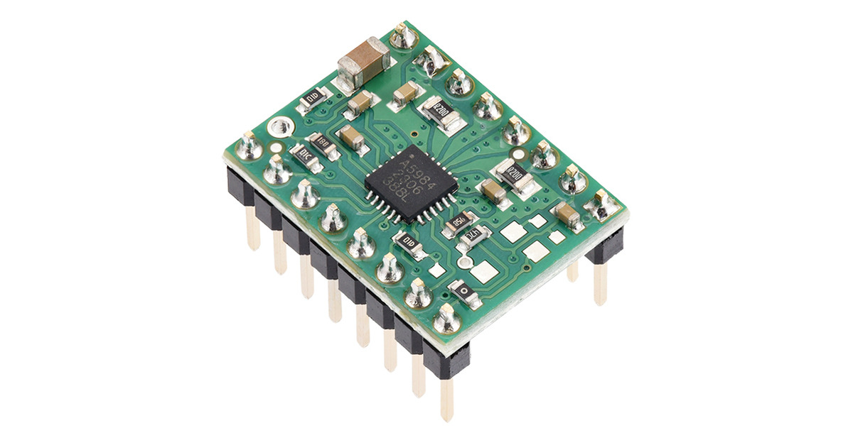 Pololu - A5984 Stepper Motor Driver Carrier, Fixed 750mA@5V / 500mA@3 ...