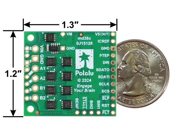 Pololu High-Power Stepper Motor Driver 36v8