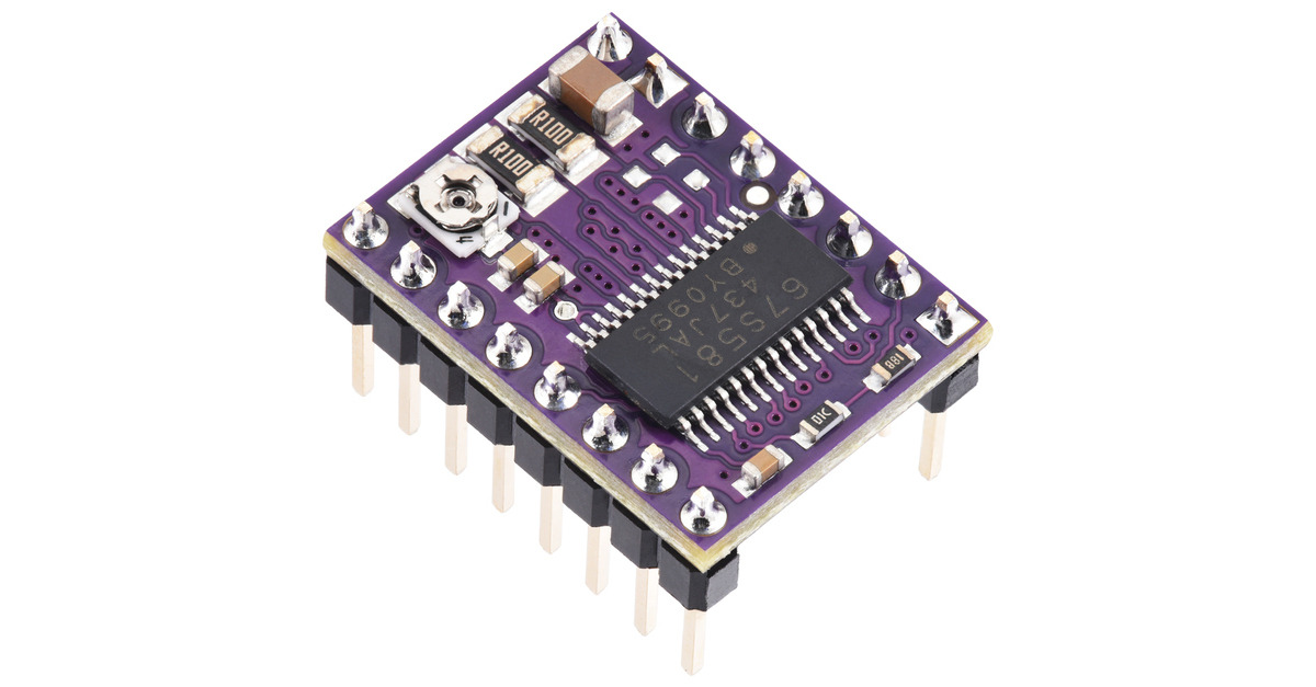 Pololu - TB67S581FNG Stepper Motor Driver Carrier (Soldered Header Pins)