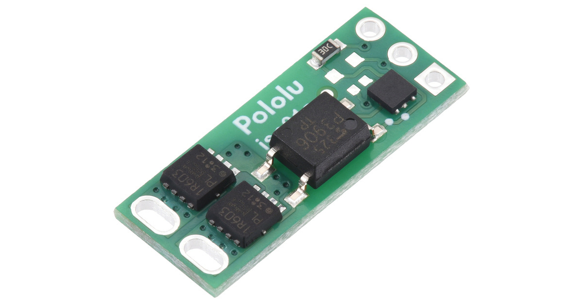 Pololu - New products: Pololu Isolated Solid State Relay/Switch, SPST