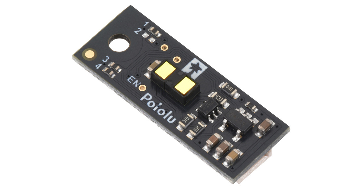 Pololu Digital Distance Sensor with Pulse Width Output, 300cm Max, Side ...