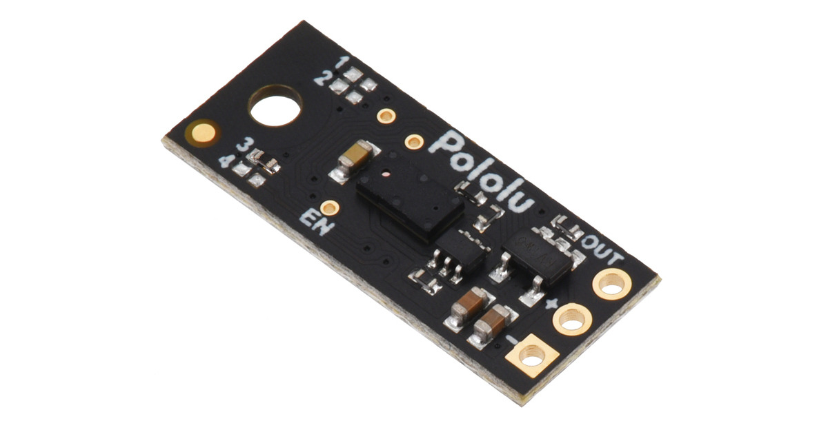 Pololu Distance Sensor v2 with Pulse Width Output, 50cm Max