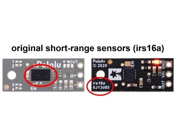 Pololu Distance Sensor with Pulse Width Output, 50cm Max