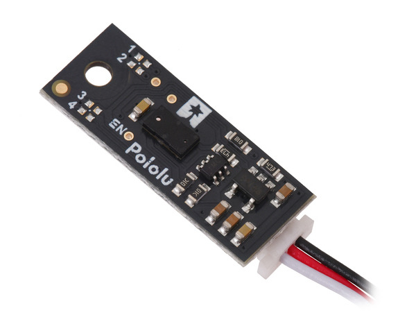 Pololu Digital Distance Sensor v2 with Pulse Width Output, 50cm Max, Side-Entry Connector