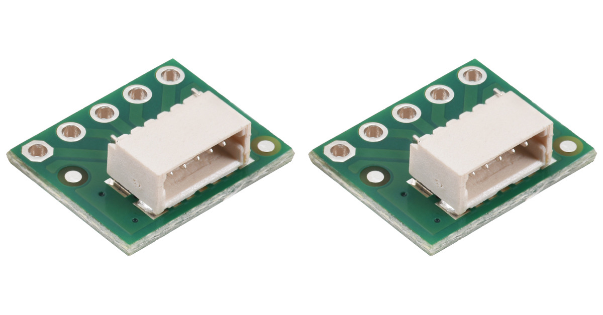 Pololu - Breakout for JST SH-Style Connector, 5-Pin Male Side-Entry (2 ...