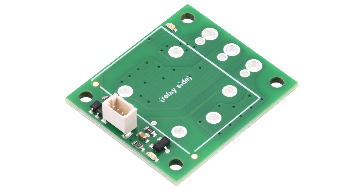 Pololu Basic SPDT Relay Carrier for "Sugar Cube" Relays with JST SH ...