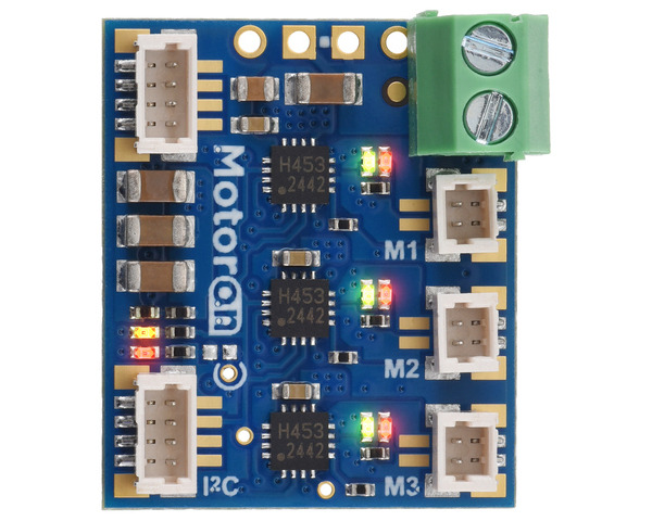 Pololu - Motoron M3T453 Triple I²C Motor Controller with JST SH-Style ...