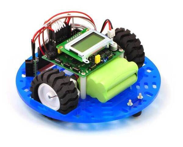 Pololu 5" Robot Chassis RRC04A Solid Black