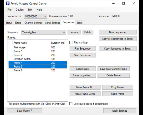 Pololu - Mini Maestro 12-Channel USB Servo Controller (Assembled)