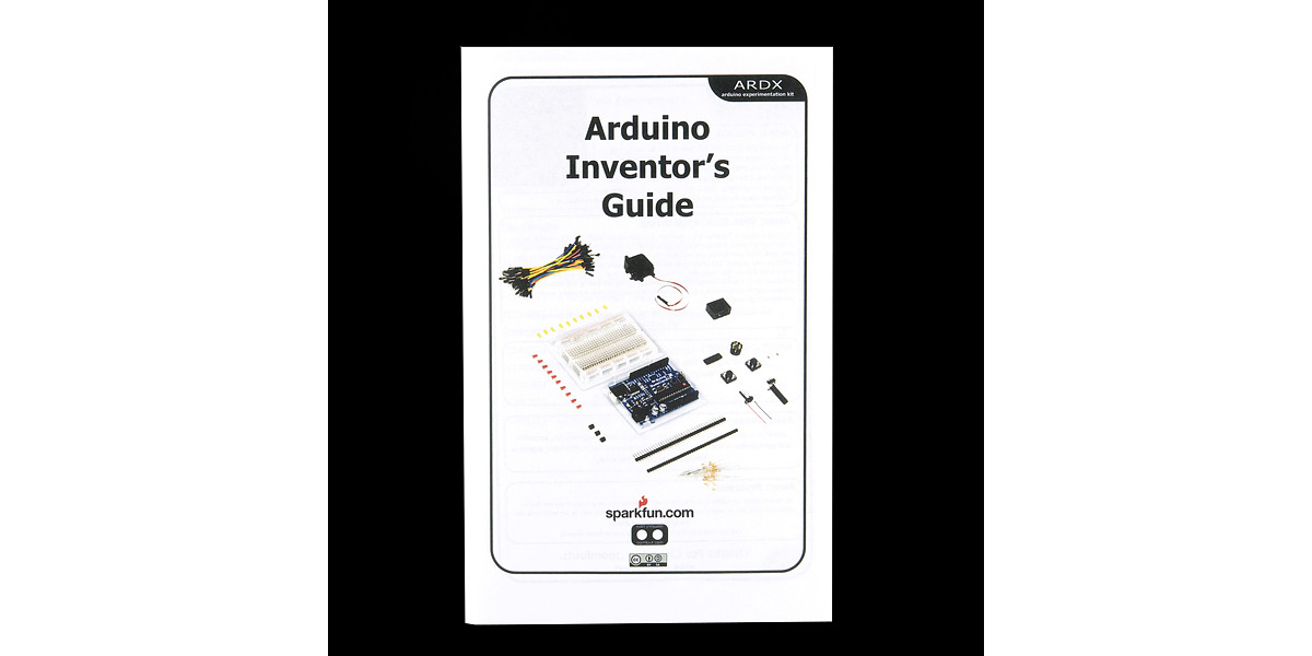Pololu - Arduino Inventor’s Kit printed guide.