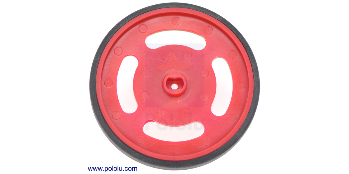 Pololu - Solarbotics GMPW-R Red Wheel