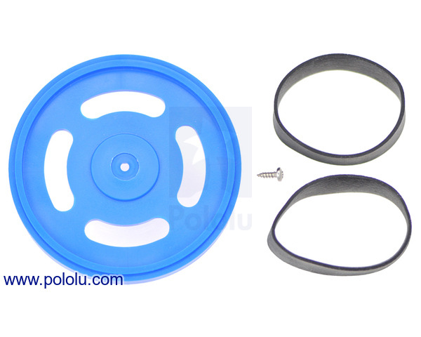 Pololu - Solarbotics GMPW-R Red Wheel